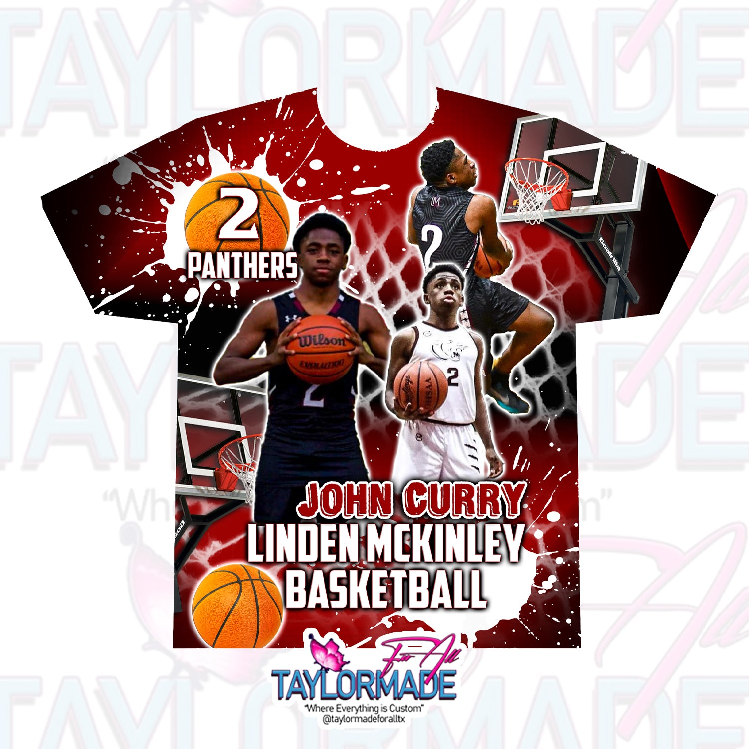 Splatter Net Basketball 3D All Over Print Shirt | Taylormade For All ...