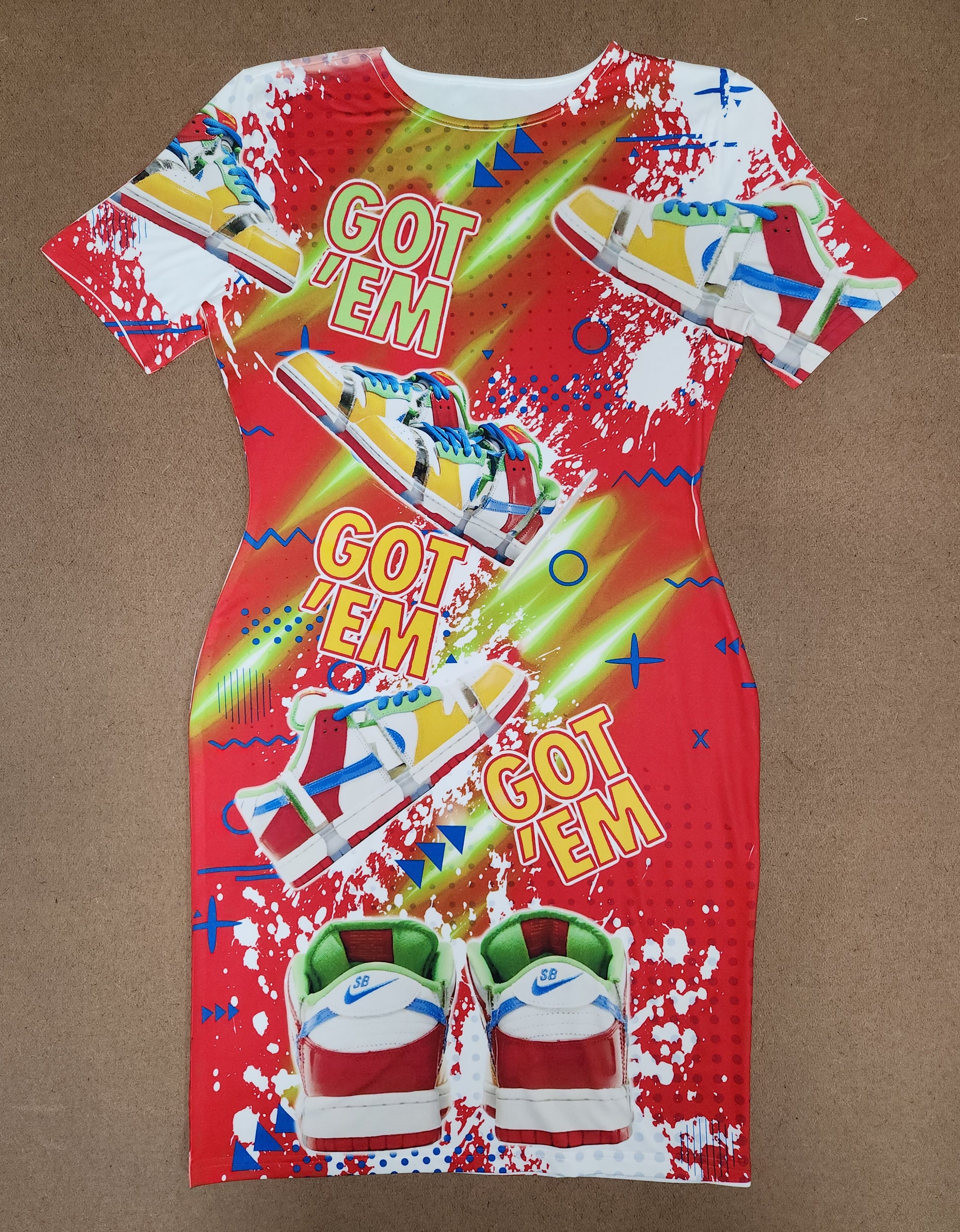 3D All-Over Print Dresses | Taylormade For All Custom Clothing ...