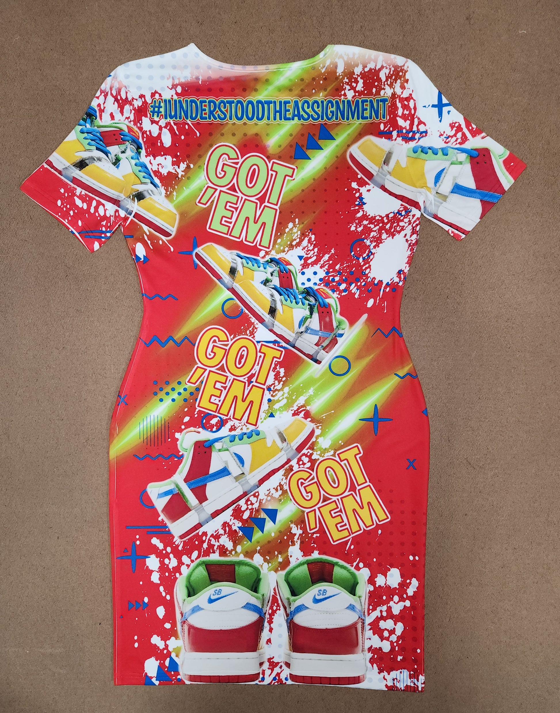 3D All-Over Print Dresses | Taylormade For All Custom Clothing ...